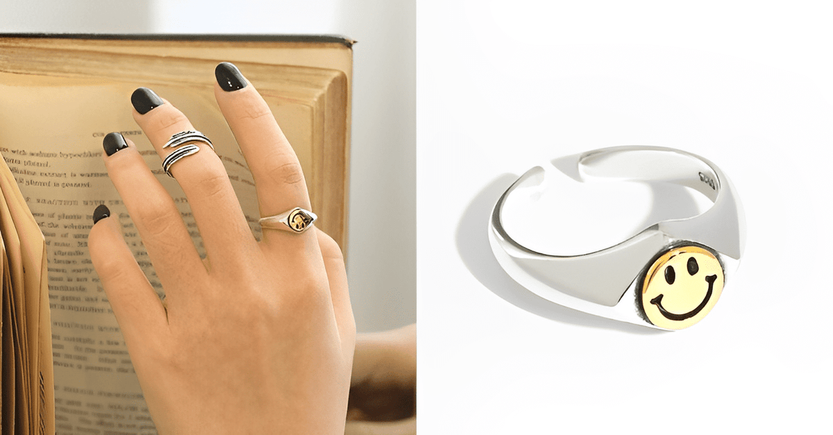 Why You Should Wear Smiley Face Rings – Jc&Unicorn